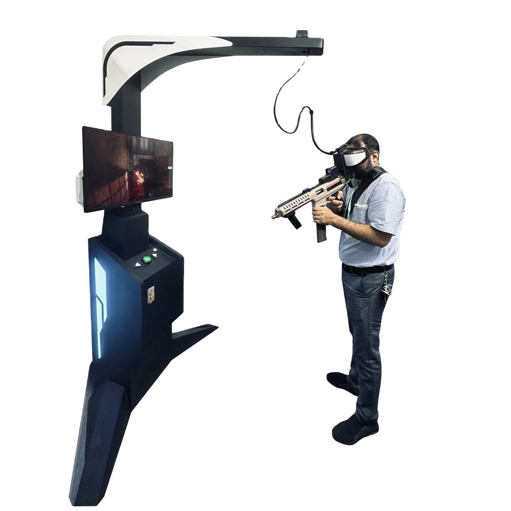 Entertainment Vr Shooter Games Small Space Indoor Movable Guns