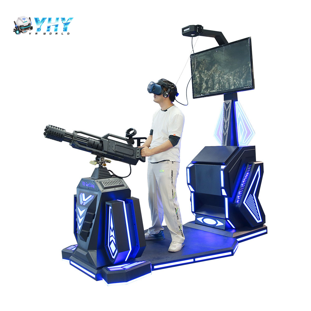 VR Gatling Game Machine Shooting Fun Simulator Virtual Reality Shoot ...